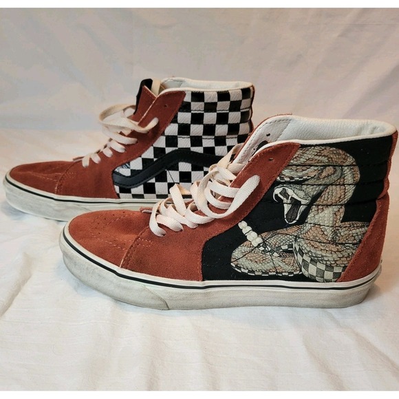 Vans | Shoes | Vans Shoes Mens 65 Sk8hi Desert Chili Oil Snake Athletic ...